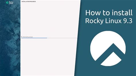 How To Install Rocky Linux 9 3 Youtube