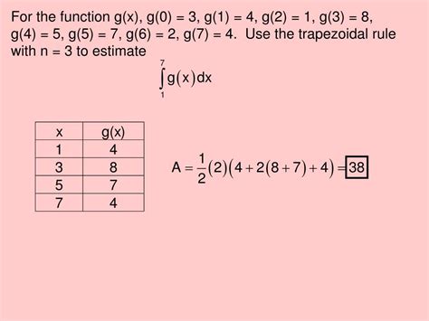 Ppt Section 7 6 Numerical Integration Powerpoint Presentation Free Download Id 5488608