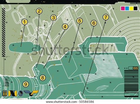 Camera Exploded View Over Royalty Free Licensable Stock Illustrations Drawings Shutterstock