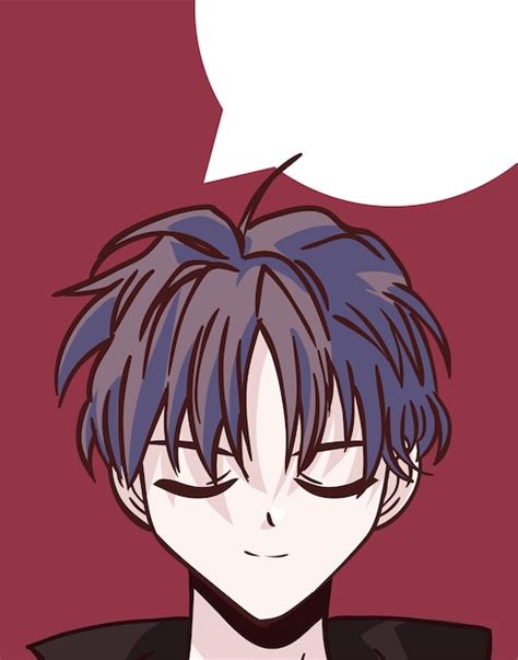 Premium Vector Anime Man Thinking