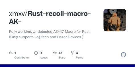 github xmxv rust recoil macro ak fully working undetected ak 47
