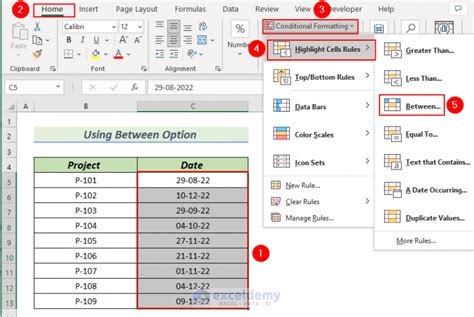 Excel Conditional Formatting For Date Within 3 Months 3 Methods