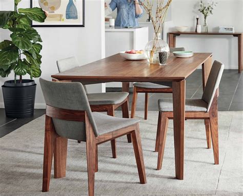 Diy Mid Century Modern Dining Table Mid Century Modern Walnut Dining