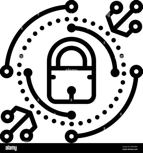 Icon For Secure Connection Secure Stock Vector Image And Art Alamy