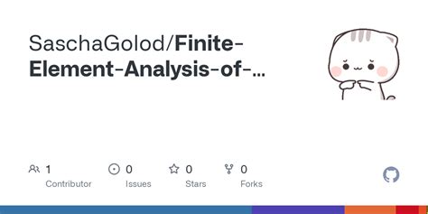 Github Saschagolod Finite Element Analysis Of Composite Materials Using Abaqus 2nd Edition
