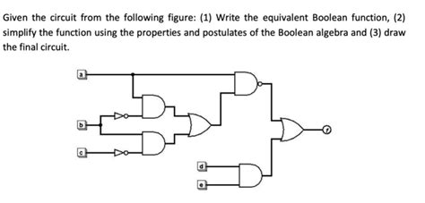 Solved Given The Circuit From The Following Figure Chegg