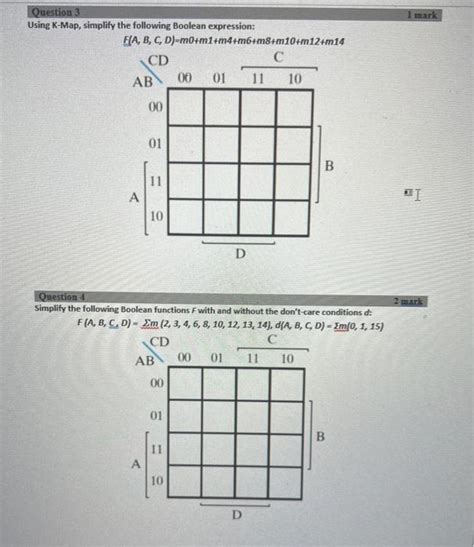 Solved Implity The Following Boolean Functions F With And