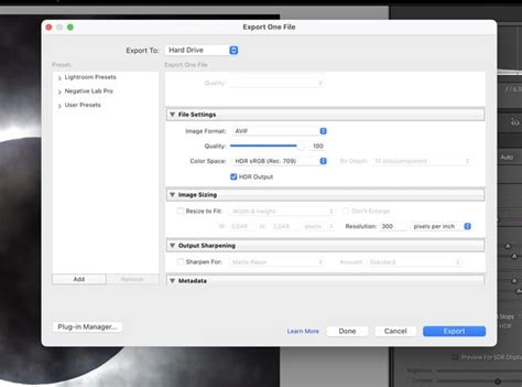 Hdr Export Problems Rlightroom