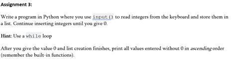 Solved Write A Program In Python Where You Use To Read Chegg