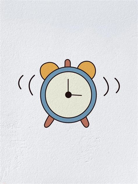 可爱的闹钟简笔画 可爱的闹钟简笔画怎么画 苗苗知道