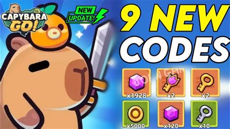All New Capybara Go Redeem Codes January 2025 Capybara Go Promo Codes Redeem Codes