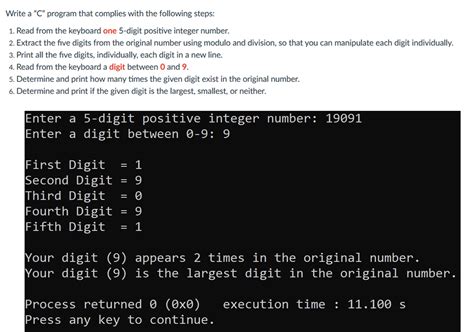 Solved This Is A C Language Program That Must Be Written Chegg