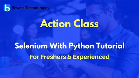 Action Class Selenium With Python Tutorial For Beginners Youtube