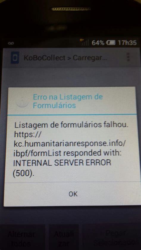 While Submiting Error Generic Exception No Peer Certificate Data Collection Kobotoolbox