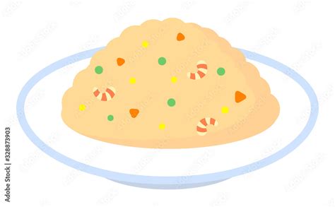 エビピラフ イラスト Stock Vector Adobe Stock