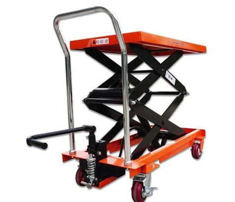 이동식 수동 유압 플랫폼 자동차 전기 리프트 리프팅 운송 드라이버 푸싱 적재 및 하역 2 톤펌프 교환 부품 Aliexpress