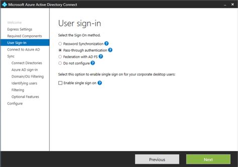 Public Preview Azure Active Directory Connect Pass Through Authentication Robert Borges Blog
