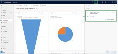 Launch Playbooks Using Sales Insight Cards Assistant V3 In Dynamics 365 Ce Microsoft