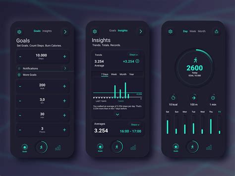 Dark Neumorphism Ui Design Behance