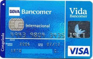 Bank Card Vida Congelada Bancomer Mexicocolmx Vi 000902