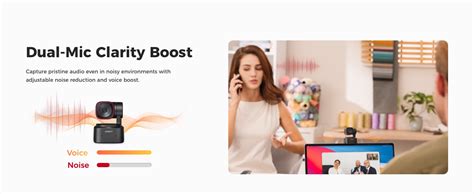 Obsbot Tiny 2 Lite Webcam 4k Ai Tracking Streaming Camera Ptz Camera With 1 2sensor Gesture