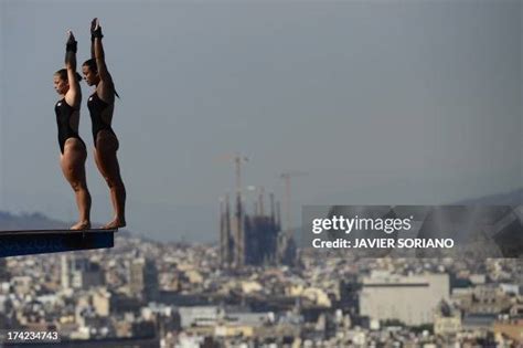 Canadas Meaghan Benfeito And Roseline Filion Compete In The Womens News Photo Getty Images