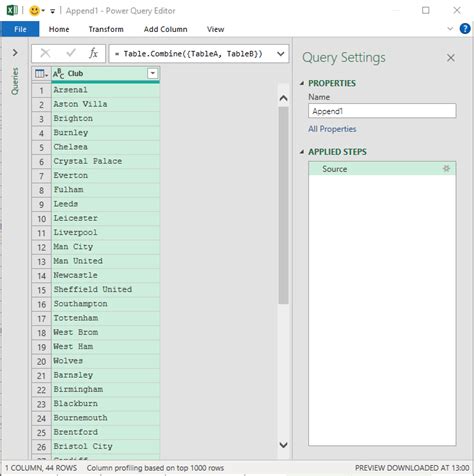 Combining Multiple Excel Tables Into One — Andrew Moss