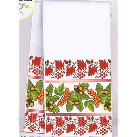 Схема для вишивання бісером нитками рушник весільний продаж ціна у Дніпрі Бісерне рукоділля