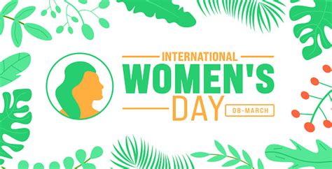 3월 8일 세계 여성의 날 배경 와 여성 얼굴 배경 배너 플래카드 카드 및 포스터 디자인 템플릿에 사용합니다 벡터 일러스트 레이 션입니다 3월에 대한 스톡 벡터 아트 및