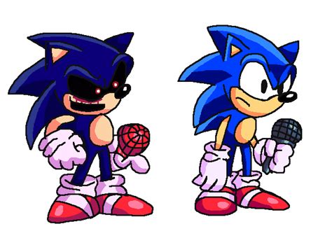 Fnf Swapped Sonic No Effect And Sonicexe By Abbysek On Deviantart
