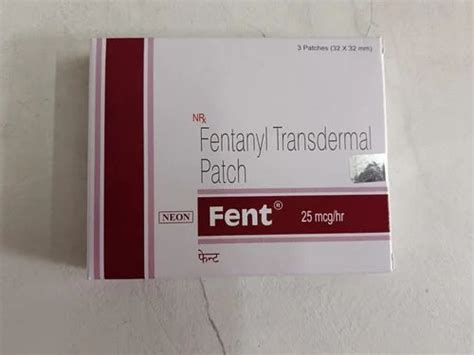 Fent Fentanyl Transdermal Patch At ₹ 825box Pune Id 2852175586930