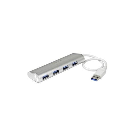 Startech Port Portable Usb Hub With Built In Cable Aluminum And Compact Usb Hub