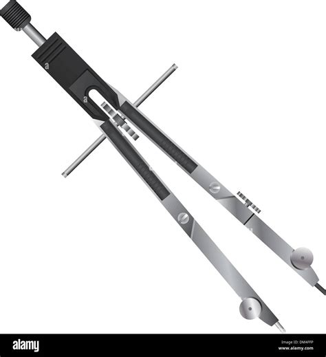 Drafting And Drawing Compass Stock Vector Image And Art Alamy