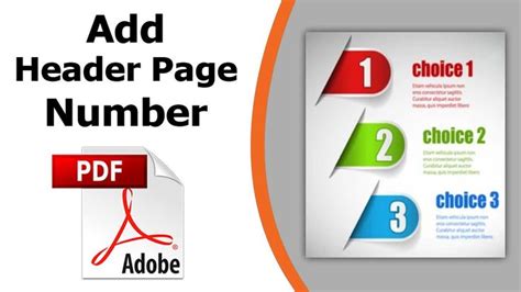 How To Add Header Page Numbers In PDF Using Adobe Acrobat Pro DC