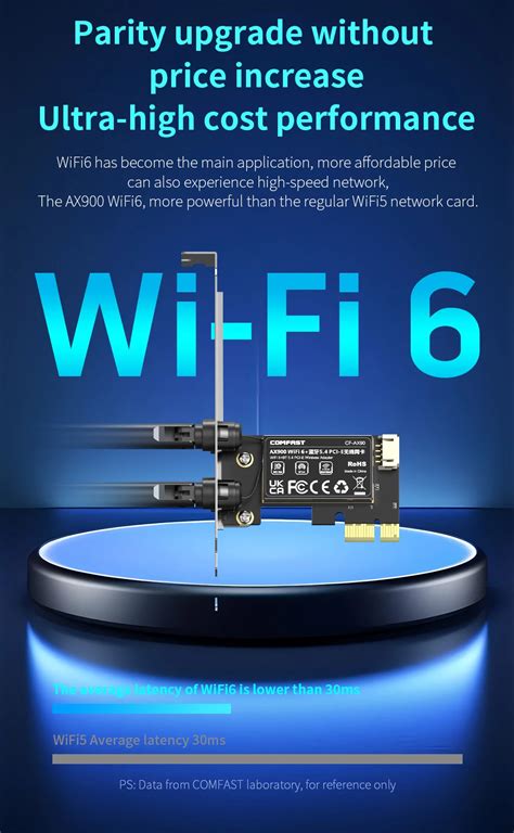 Comfast Cf Ax Mbps Dual Band Wifi Ax Internal Network Card Pc