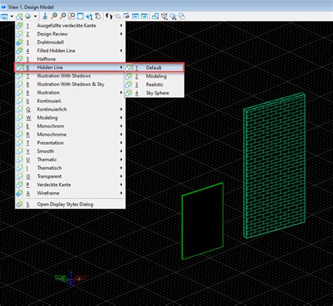 Openbuildings How To Display A Hatch Or Pattern In A 3d Model Or 2d Drawing Using A Parts