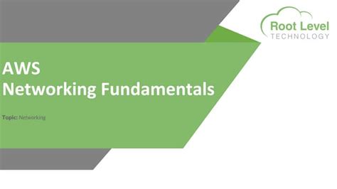 Aws Networking Fundamentals Pptx