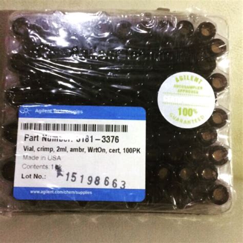 Jual Agilent Vial HPLC Shopee Indonesia