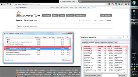 Memory Leak In Stackoverflow On Review Tab Chrome Meta Stack Exchange
