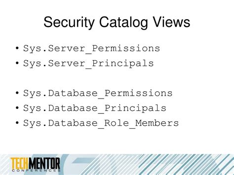 Ppt Securing Sql Server 2005 Powerpoint Presentation Free Download