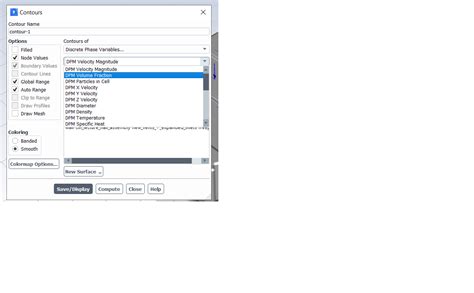 How To Display The Location Of Particles Using Dpm On Ansys Fluent 17