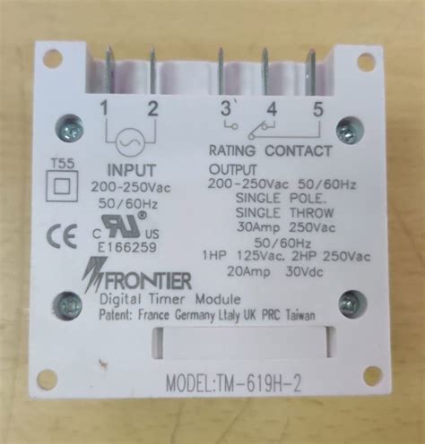 Frontier Tm 619h 2 Programmable Digital Timer 250 V At Rs 400 Piece In Ahmedabad