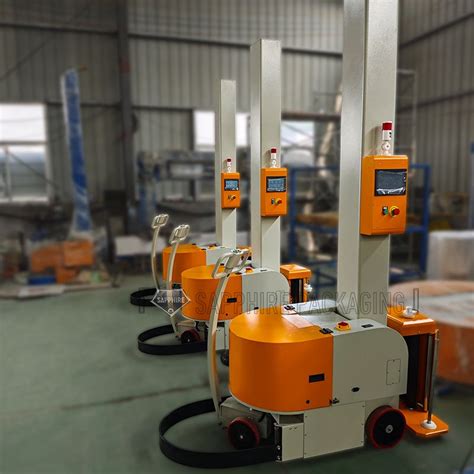 High Grade Low Price Unlimited Pallet Wrapping Equipment Compact Efficient Self Propelled