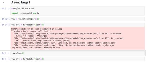 cannot close cleanly · issue 44 · microsoft tensorwatch · github