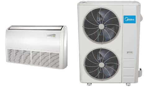 Midea 60000 Btu 18 Seer Floor Ceiling Mount Mini Split Heat Pump Ac Dlclrah58aak Dlflfah58xak