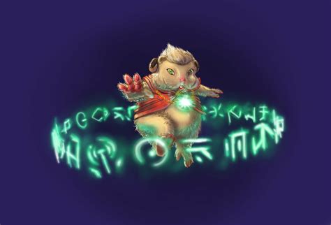 The Little Witch In Shild Spell Cgtrader