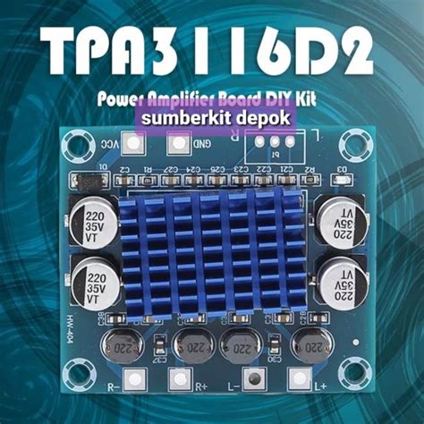 Jual TPA D Stereo HIFI Class D Audio Power Amplifier X W EMI FILTER Kota Depok