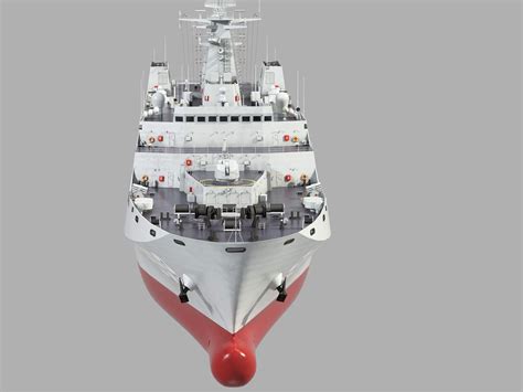 999 Jinggang Shan Type 071 Yuzhao Class 3d Model By Pxfpxd