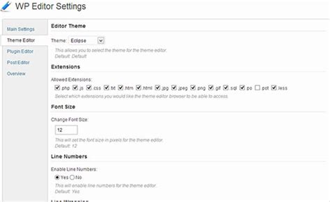 How To Replace Default Theme And Plugin Editor In Wordpress