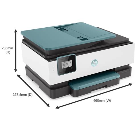 Hp Officejet 8015e A4 Colour Multifunction Inkjet Printer With Hp Plus